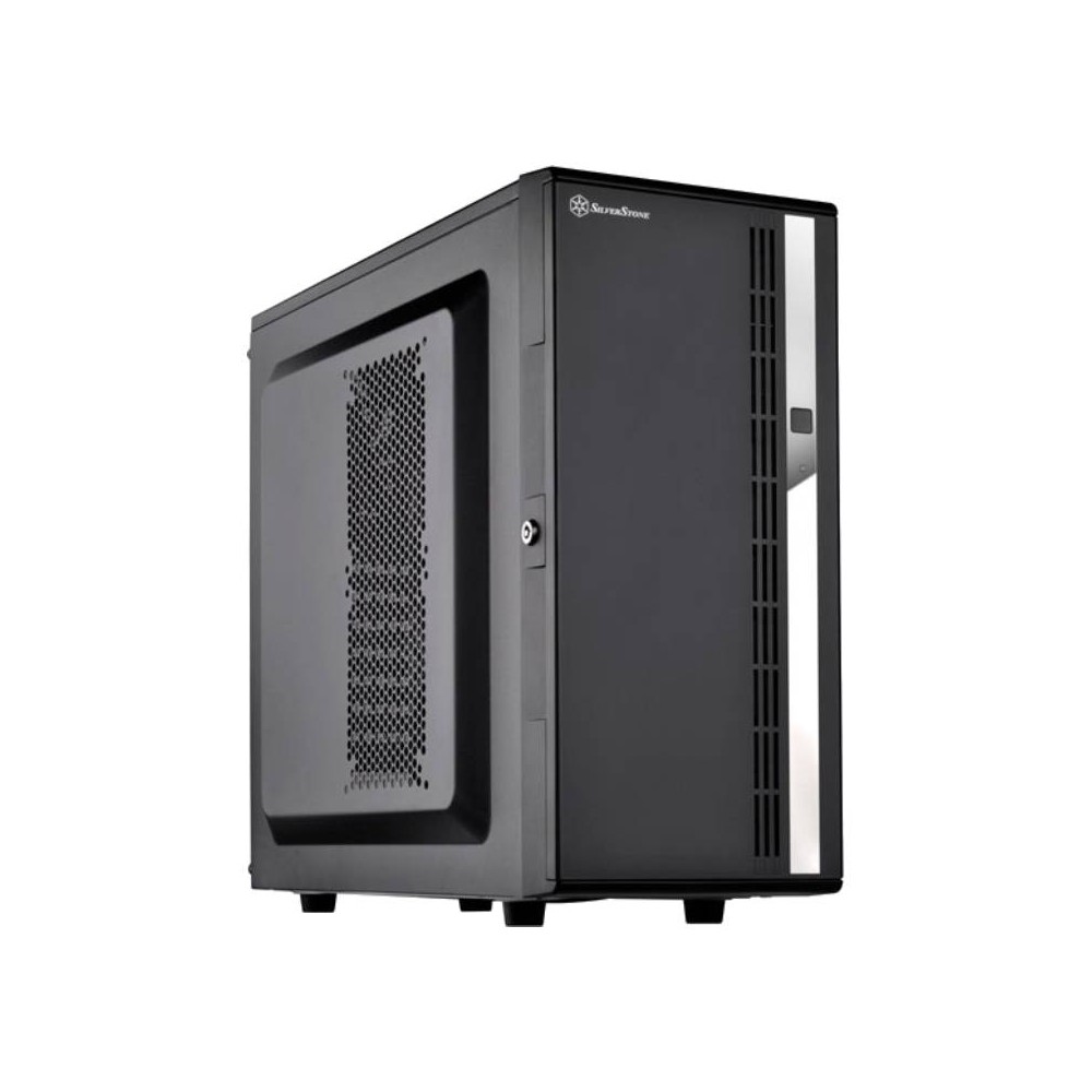 เคสคอมพิวเตอร์ SilverStone Computer Case CS380 Black